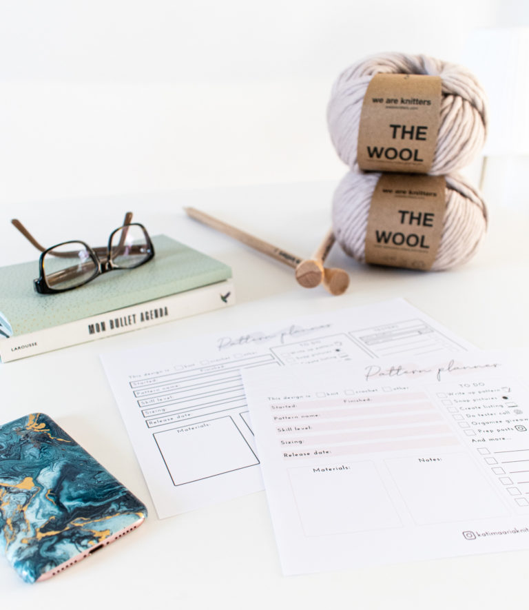 FREE PRINTABLE Pattern Planner - Katimaaria - A Finnish Girl in France